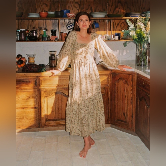 Christy Dawn | Dresses | Nwot Christy Dawn The Jennica In Cream Fauna Medium | Poshmark